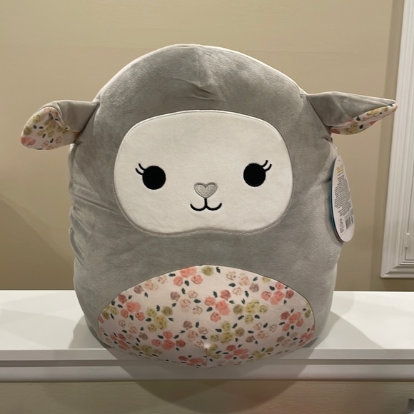 Squishmallows | Other | Nwt 6 Elea The Lamb With Floral Belly Easter ...